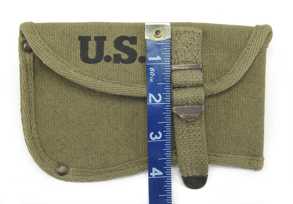 US WW2 Military Hatchet Axe Cover Dark OD Marked JT&L 1944 - Etsy