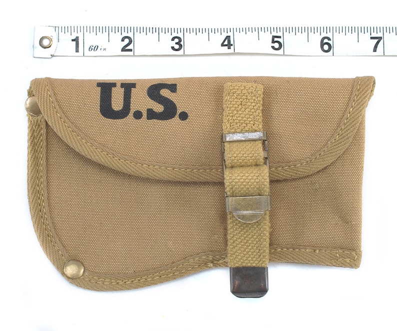 US WW2 Military Hatchet Axe Cover Khaki Marked JT&L 1942 - Etsy