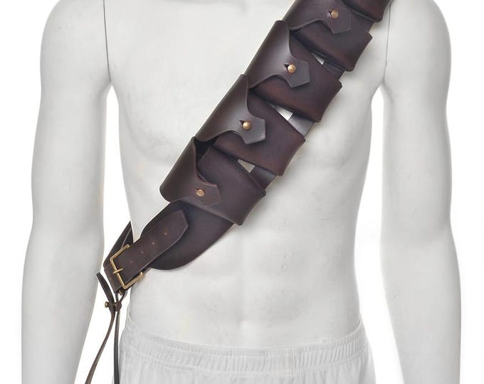 British P-1903 Leather Five Pocket Bandolier Pattern 1903 Premium Drum ...
