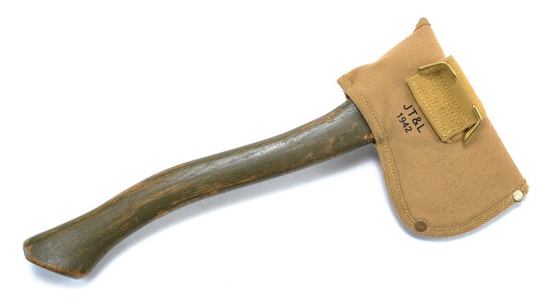 US WW2 Military Hatchet Axe Cover Khaki Marked JT&L 1942 - Etsy