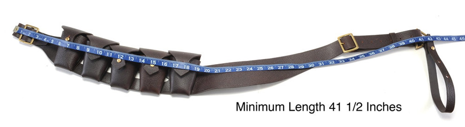 British P-1903 Leather Five Pocket Bandolier Pattern 1903 Premium Drum ...