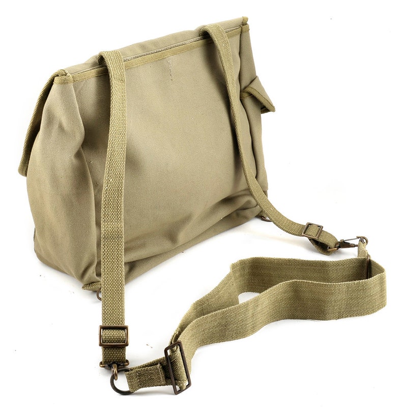 U.S. WW2 M1936 Musette Bag With Shoulder Strap-lt OD 1943 - Etsy