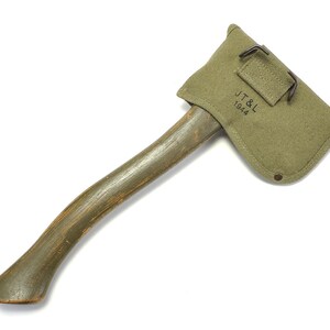US WW2 Military Hatchet Axe Cover Dark OD Marked JT&L 1944 - Etsy
