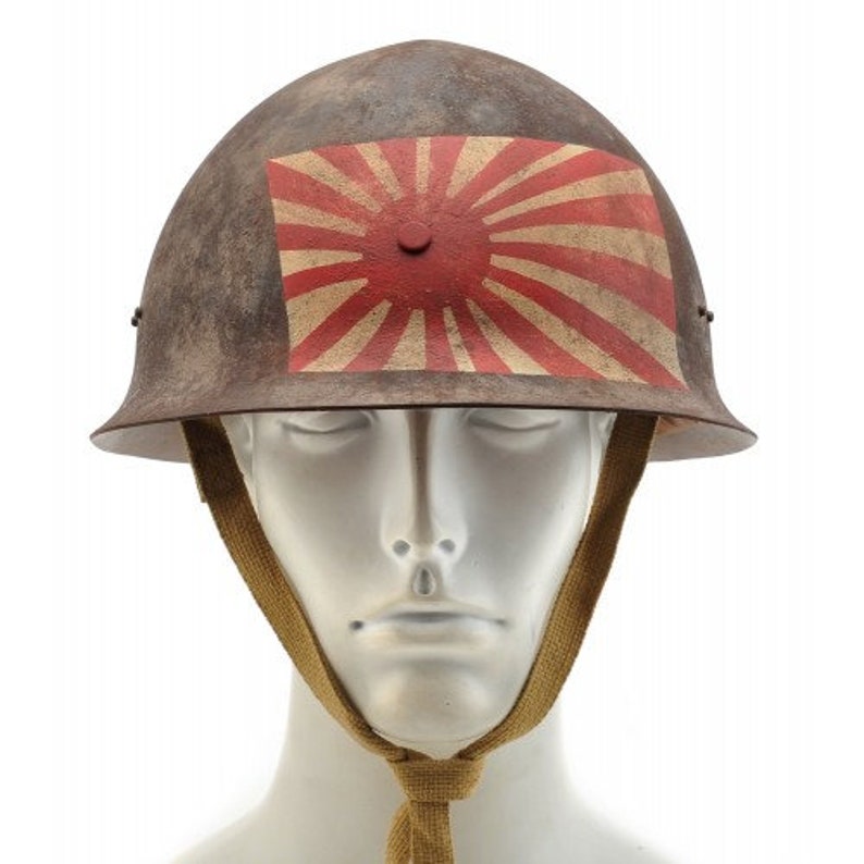 WW2 Japanese Army Helmet Rising Sun - Etsy