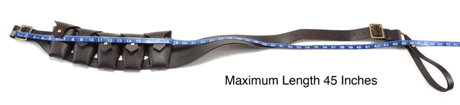 British P-1903 Leather Five Pocket Bandolier Pattern 1903 Premium Drum ...