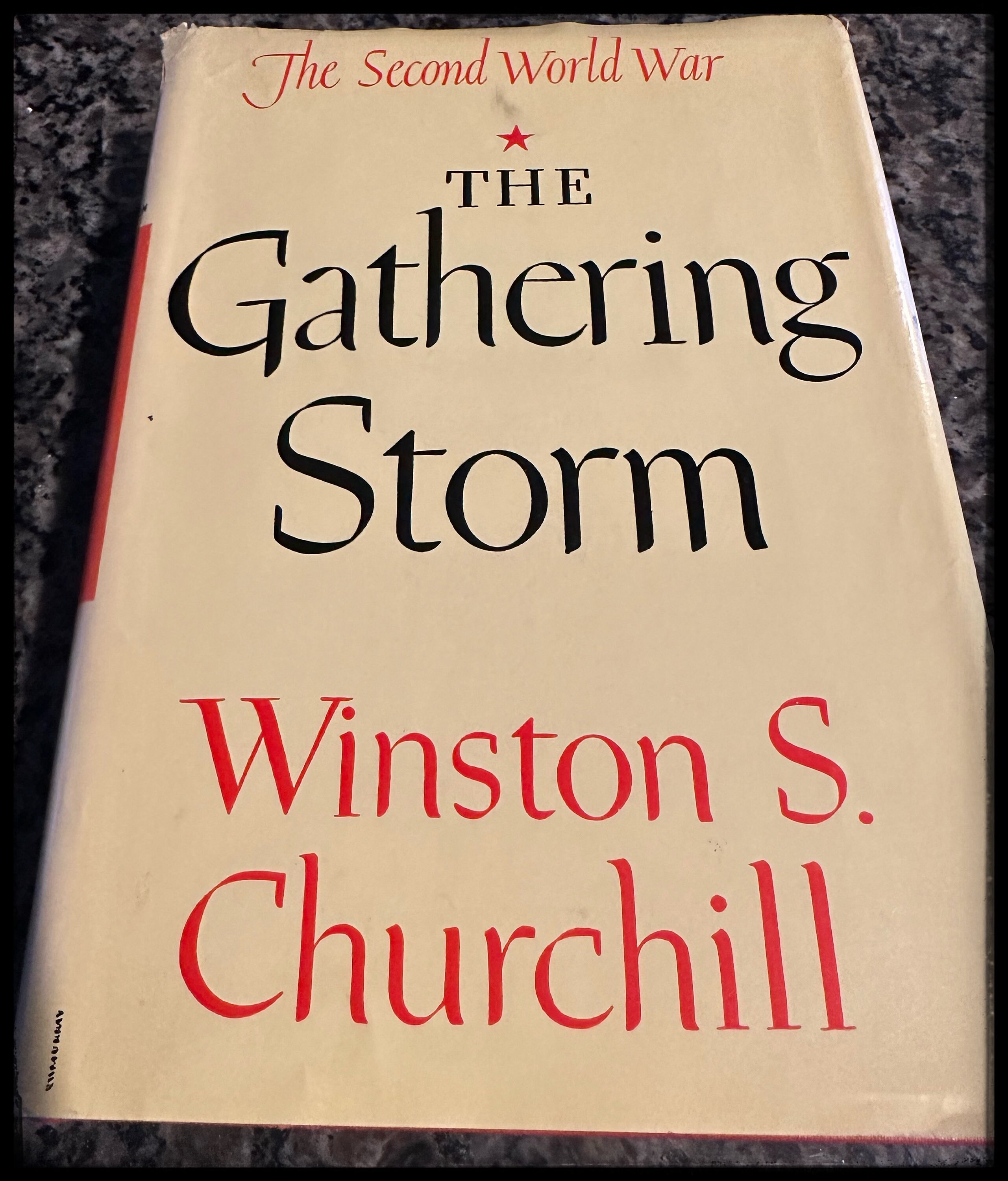 The Second World War the Gathering Storm Winston S. Churchill - Etsy