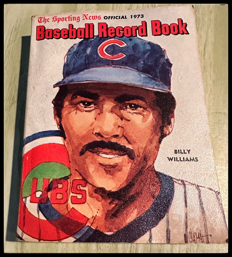 The Sporting News Official 1973 Baseball Record Book - Etsy