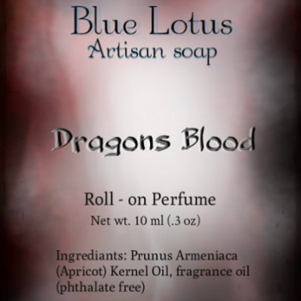 Dragon Blood Cologne - Etsy