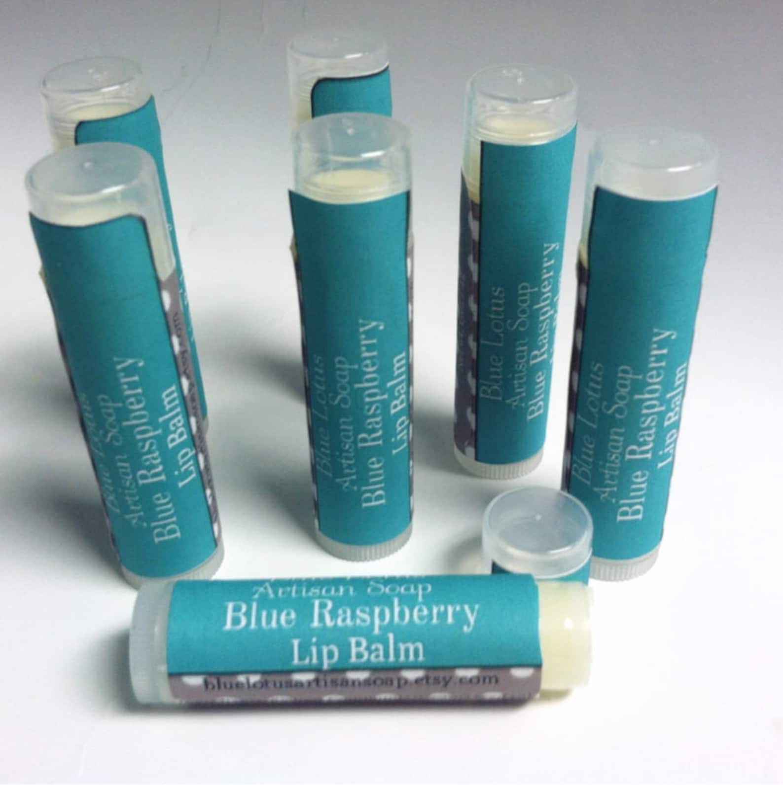 Blue Raspberry Lip Balm Moisturizing Handmade All - Etsy Hong Kong