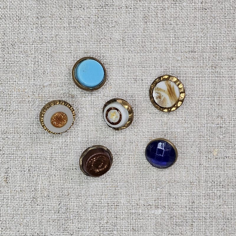 Fancy Glass Buttons - Etsy