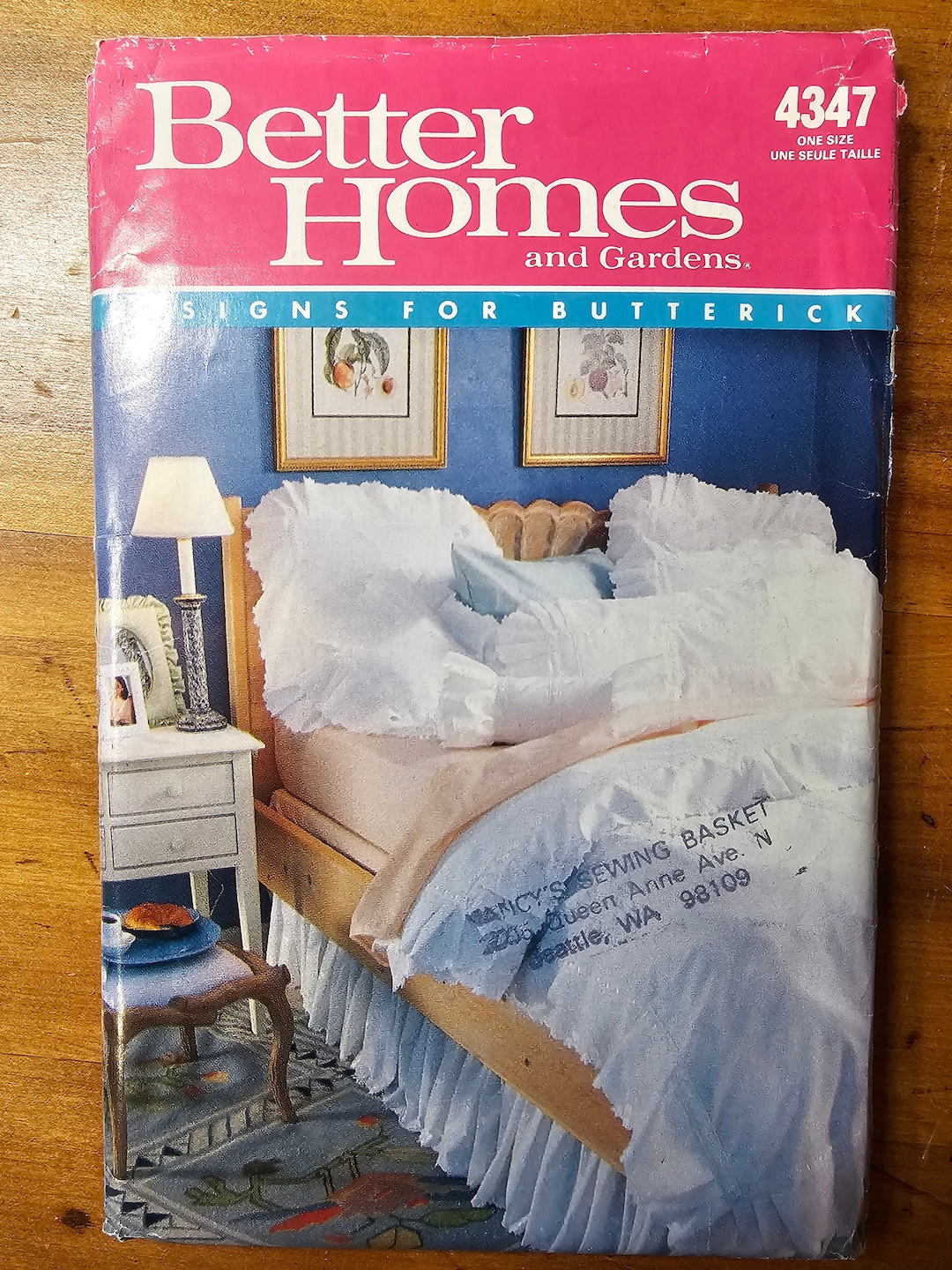 Vintage 1989 Better Homes and Gardens Designs for Butterick Pattern ...