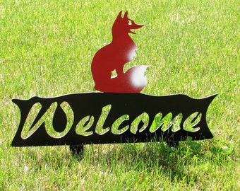 Metal Fox Silhouette | Etsy
