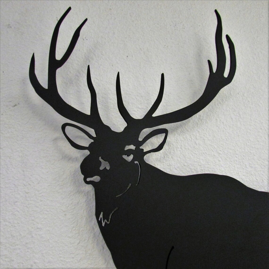 Elk Metal Wall Art Metal Elk Wall Hanging Metal Home Decor - Etsy UK
