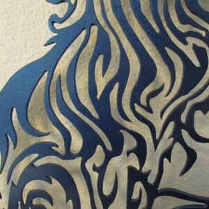 Cat, Feline, Metal Wall Art, Home Décor, Wall Sculpture, Made in USA ...