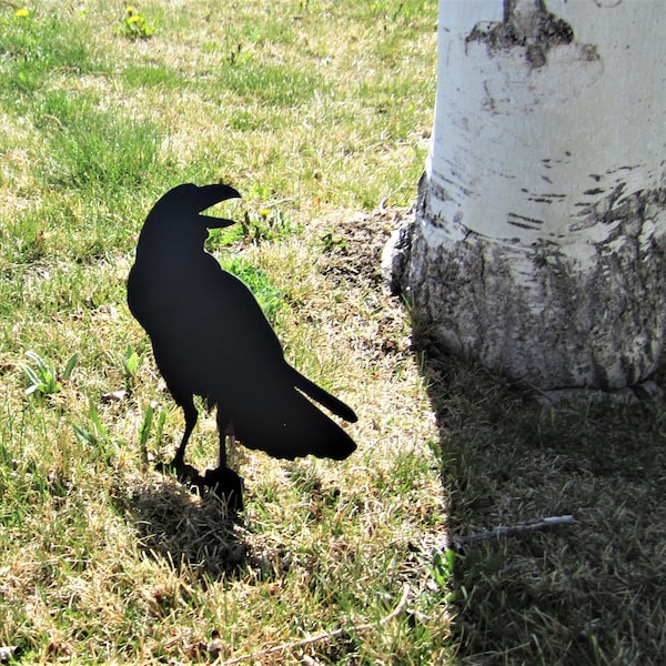 Metal Raven - Etsy