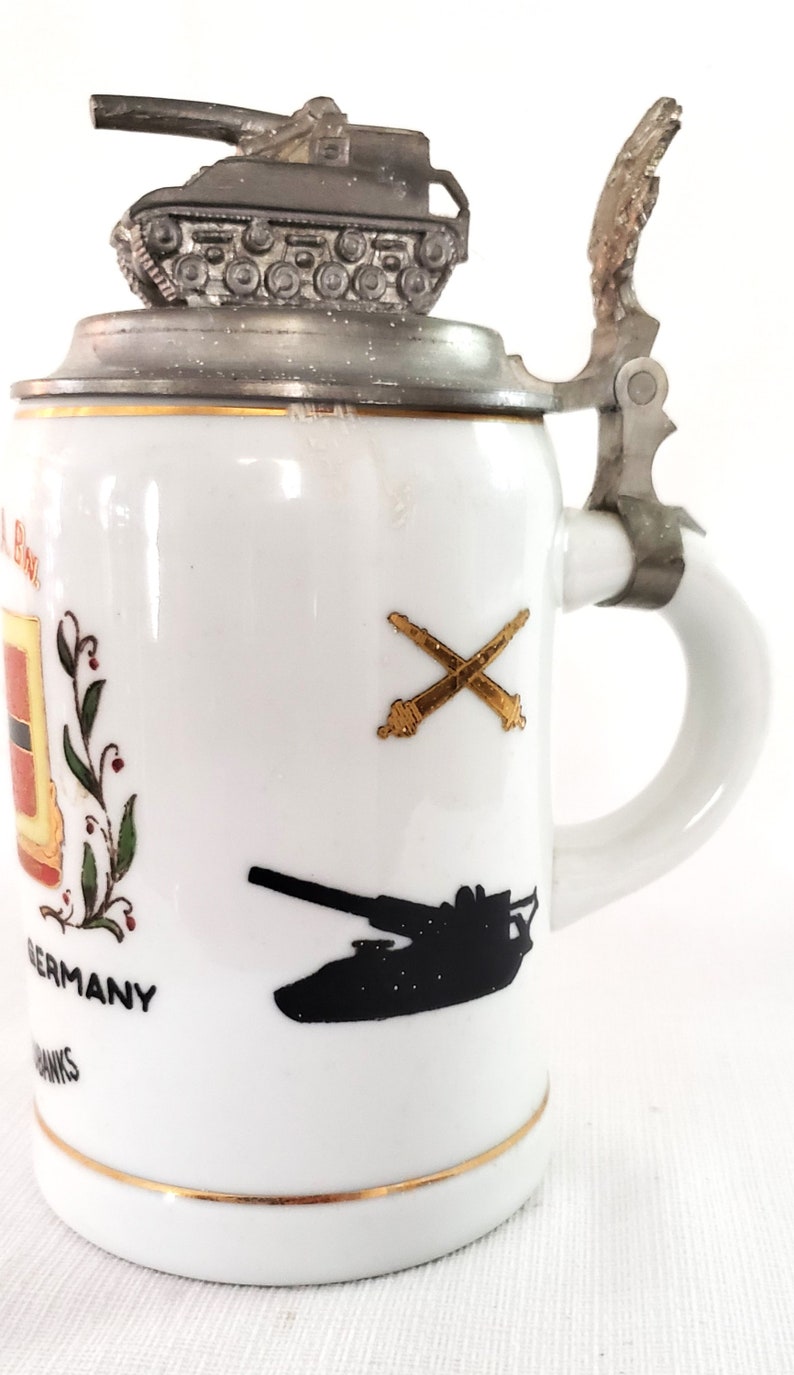 Historical Antique Vintage Germany Military Beer Stein Tank - Etsy