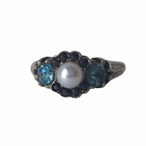 PARADISE FIRE Pearl Ring Read the Story of This Ring Rose - Etsy
