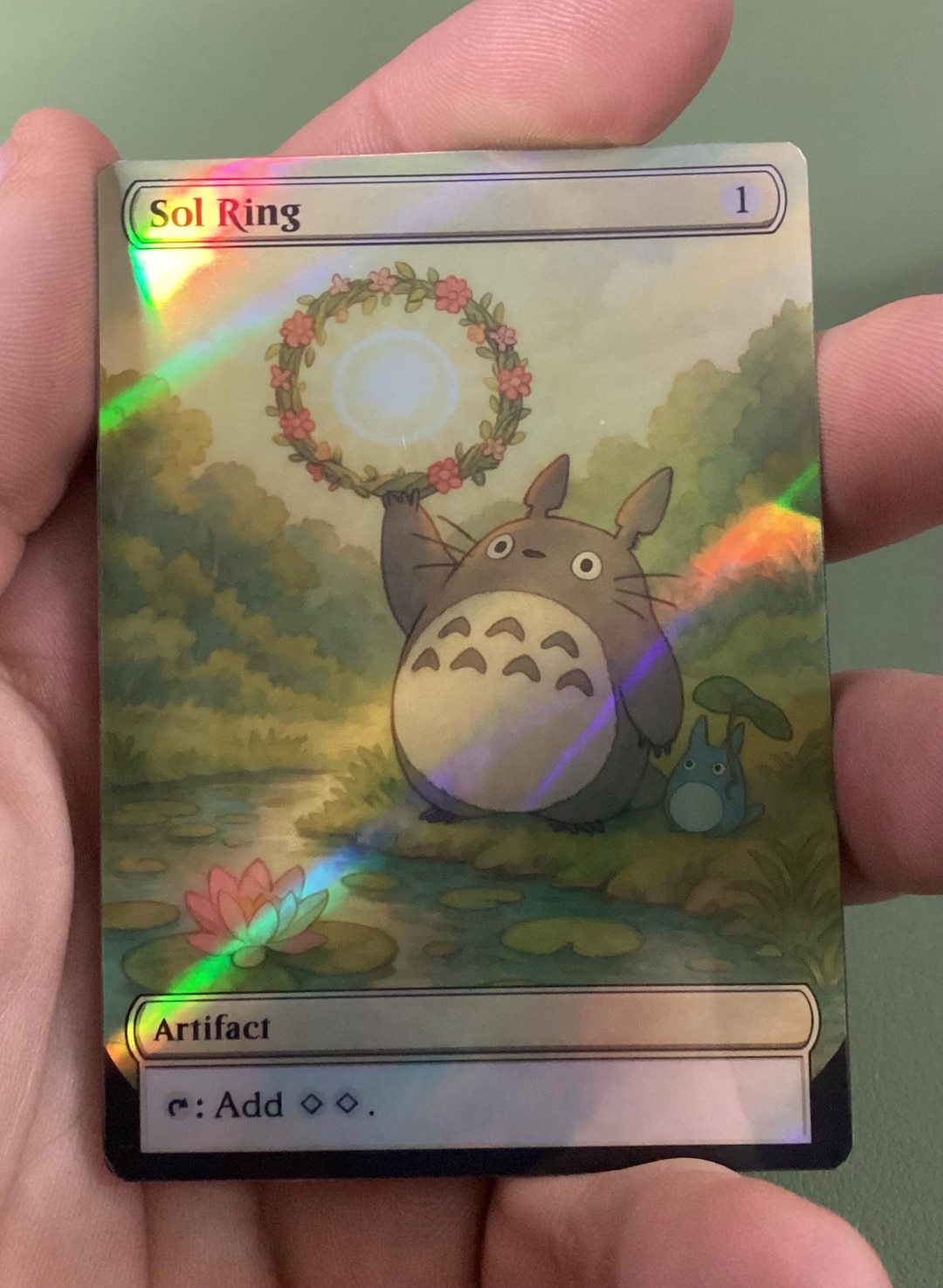 My Neighbor Totoro Sol Ring Proxy - Etsy