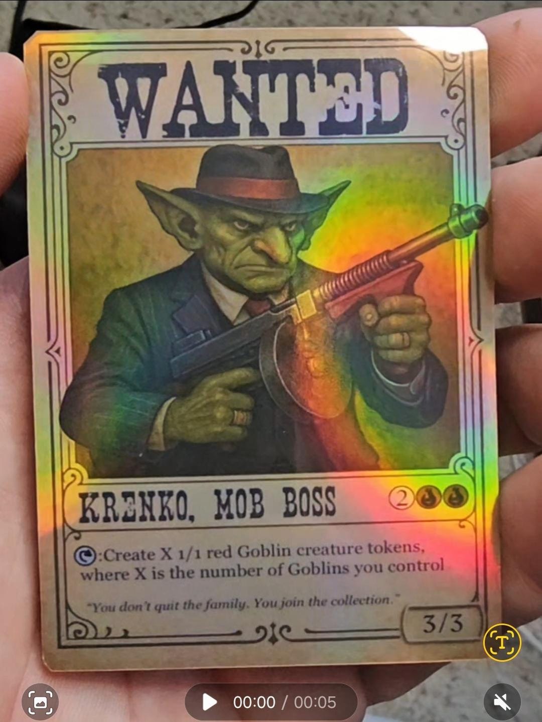 Kingpin Krenko Mob Boss Proxy - Etsy