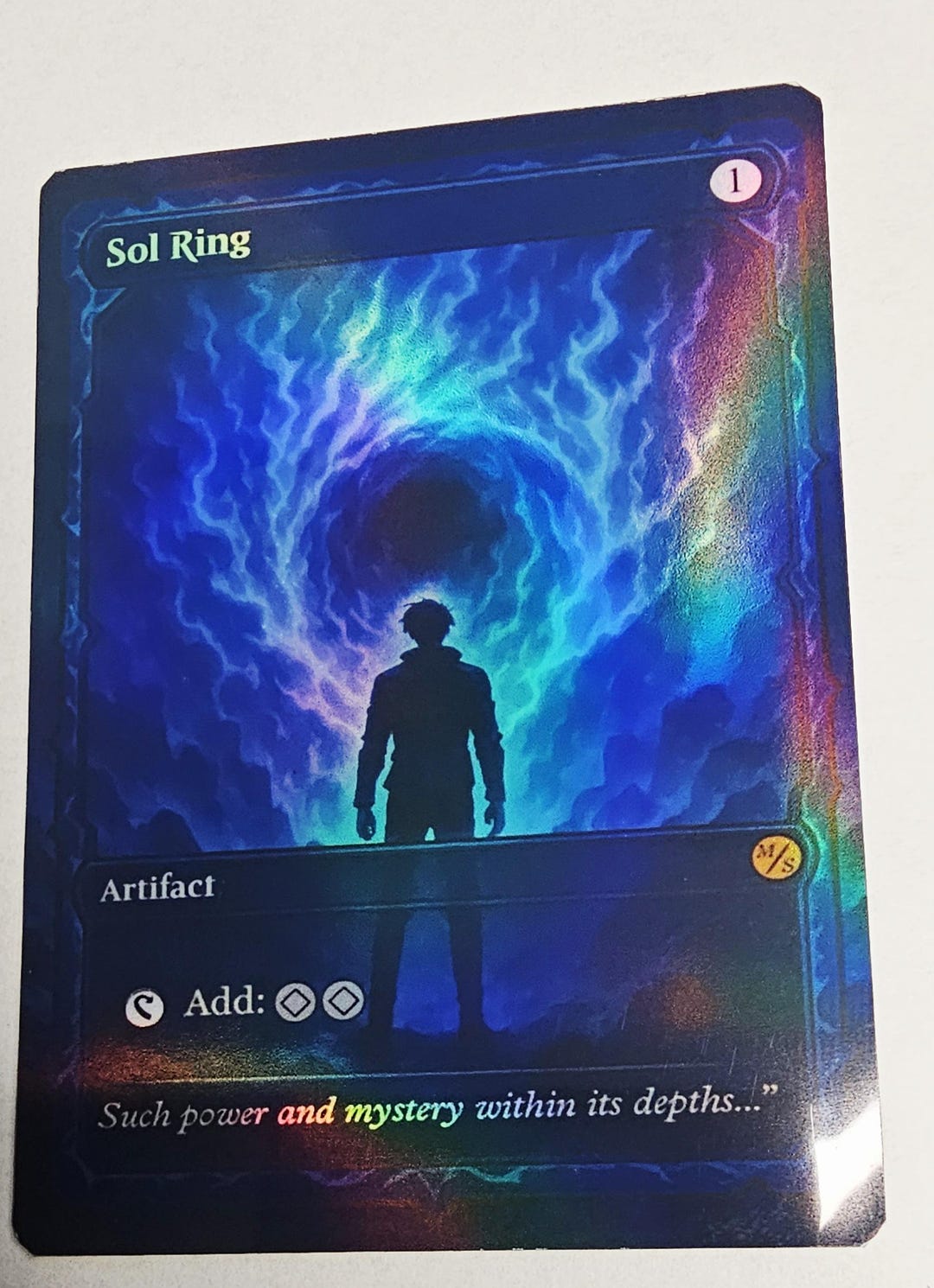 Solo Leveling Sol Ring Proxy - Etsy