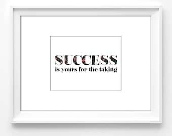 8x10 Wall Art Printable. Quotes Inspirational Wall Decor | Etsy