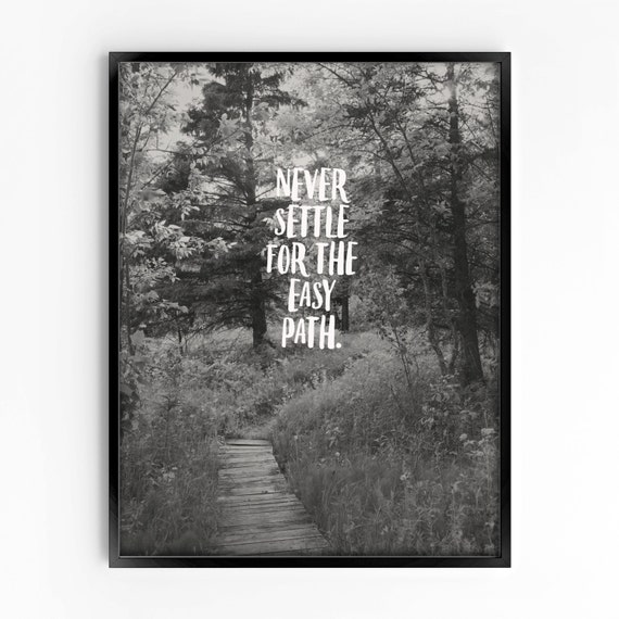 8x10 Wall Art Printable. Quotes Inspirational Wall Decor | Etsy