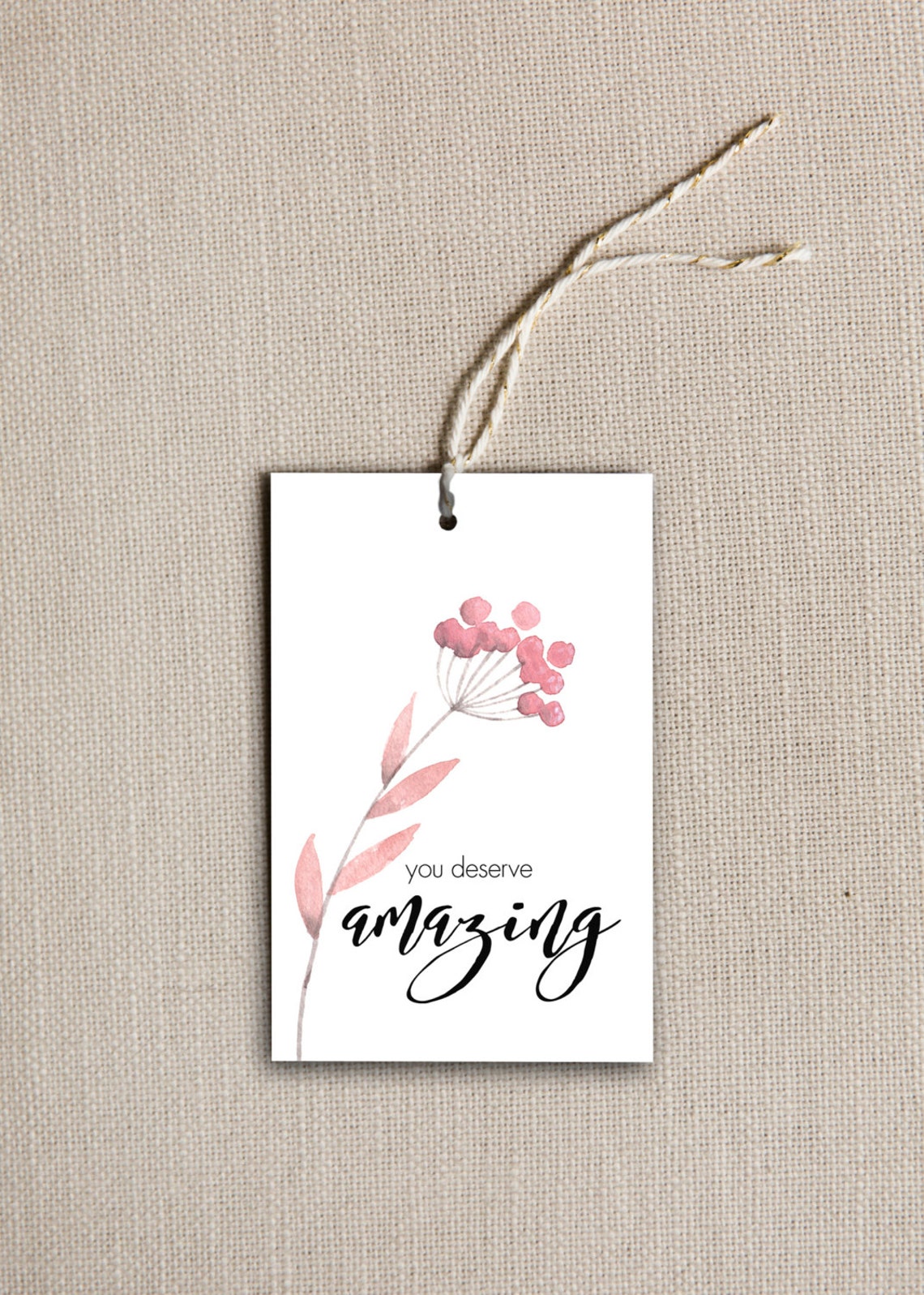 Printable Tags, Gift Tags, Printable. Quotes, Inspirational, Instant ...