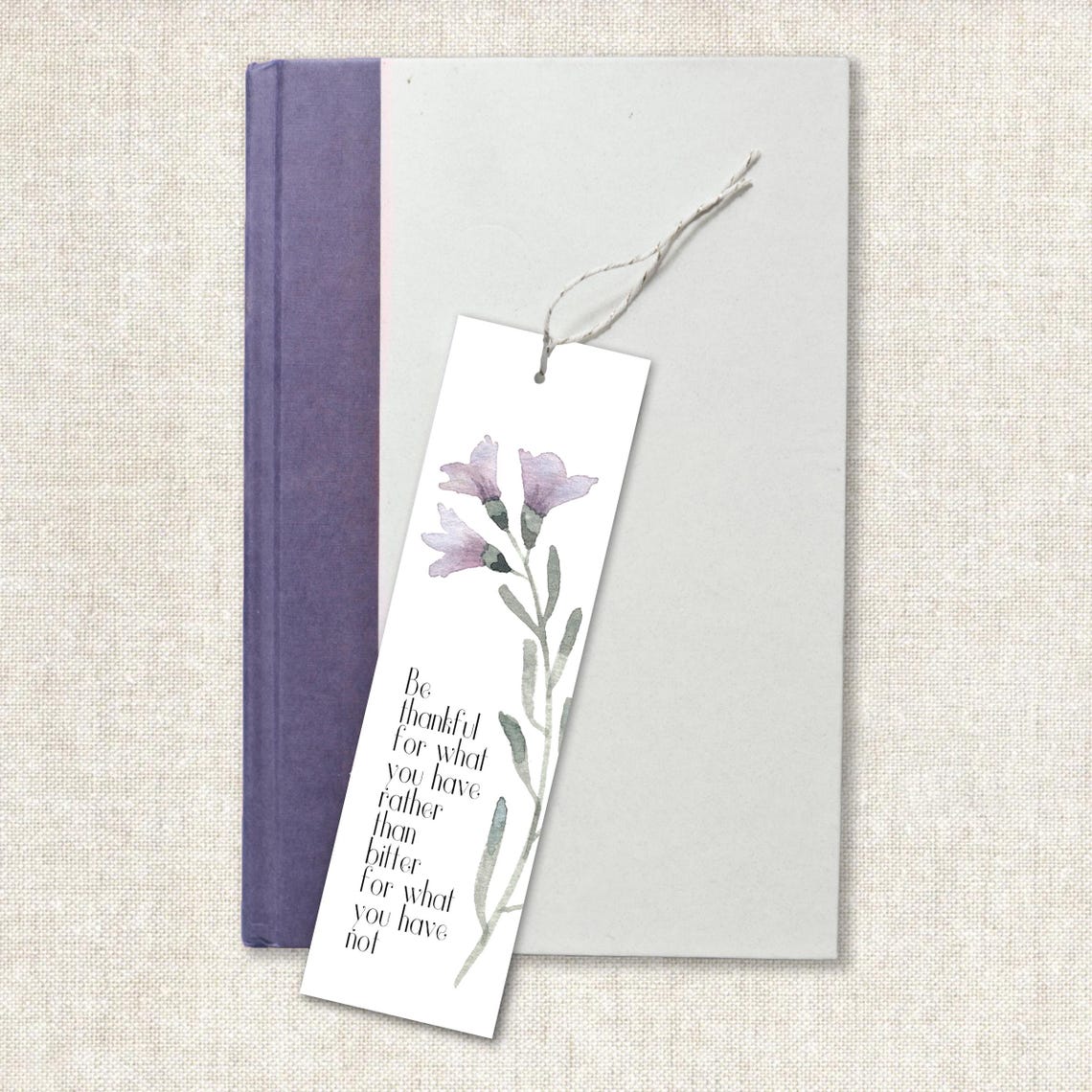 Floral Inspirational Quote Bookmarks, Printable Set, Instant Digital ...
