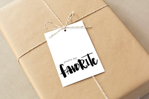 Printable Tags Gift Tags Printable. Quotes Inspirational - Etsy