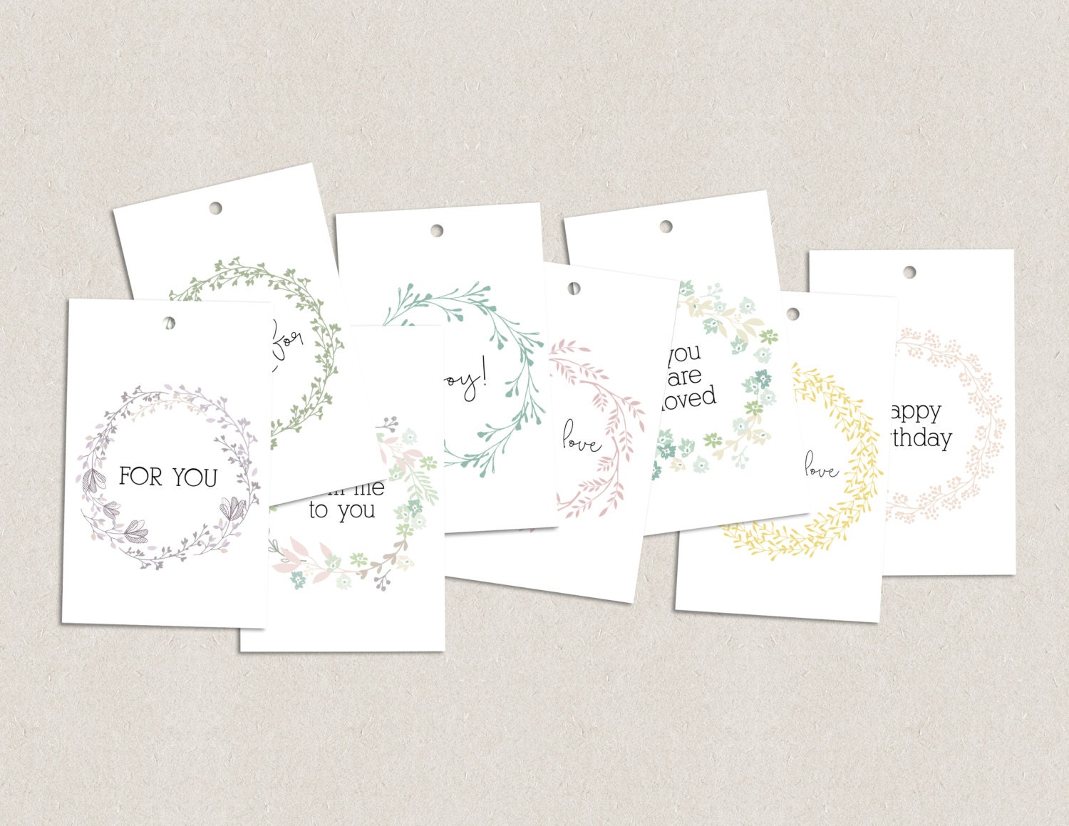 Printable Tags Gift Tags Printable. Quotes Inspirational - Etsy