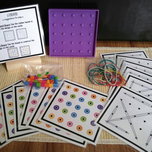 Dice Busy Bag Game for Kids Fine Motor Skills Gift for - Etsy