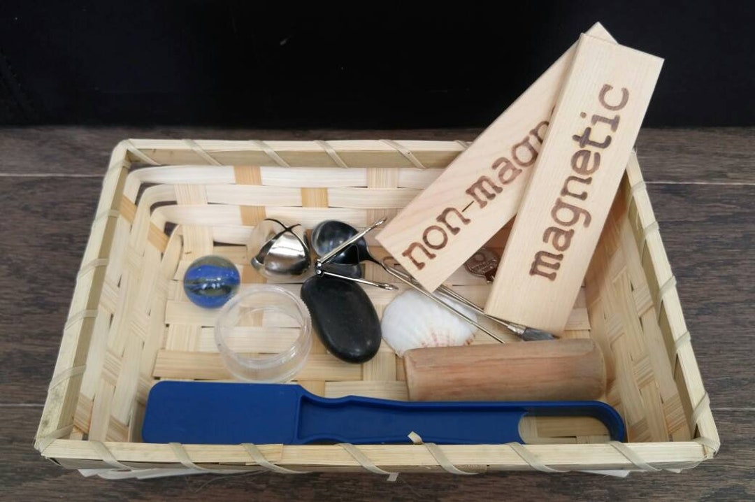 Magnetic/non-magnetic Sorting Set, Montessori Object Classification ...