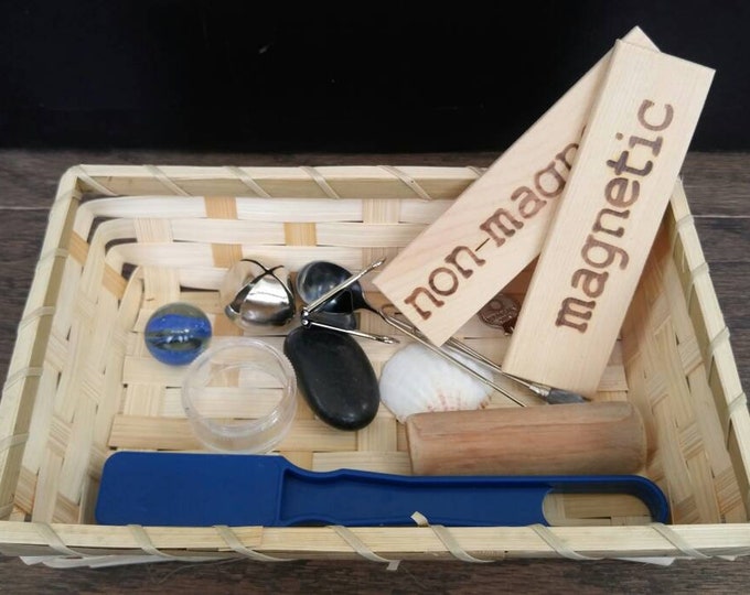 Magnetic/non-magnetic Sorting Set, Montessori Object Classification ...