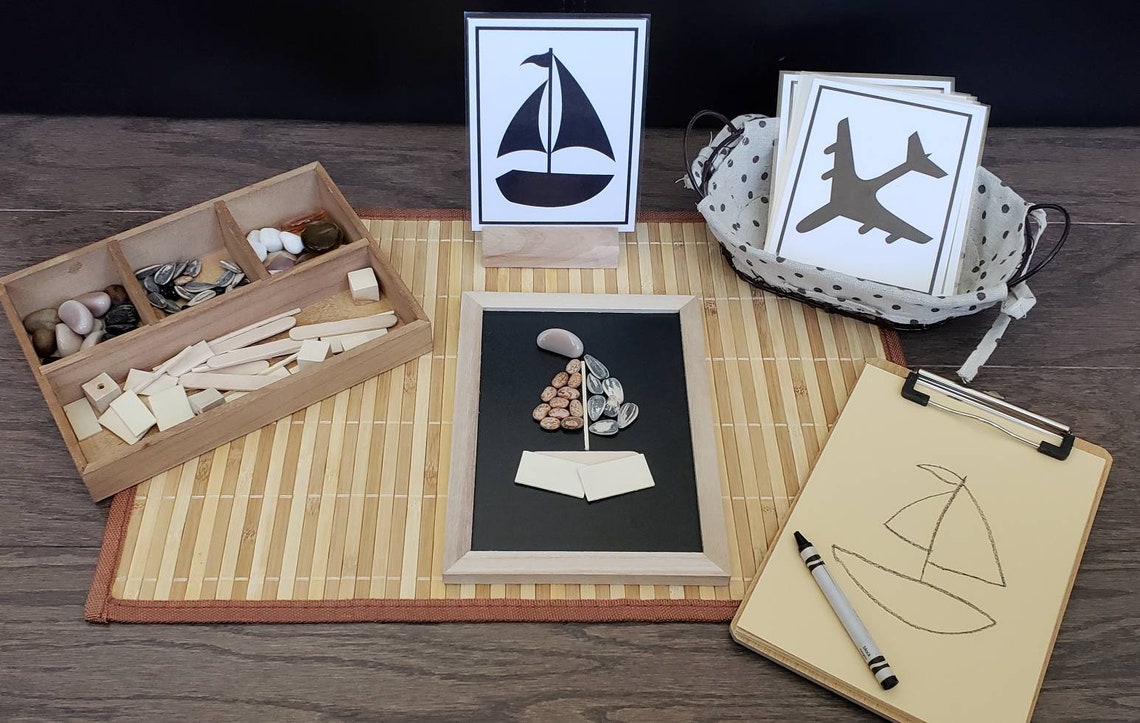 Loose Parts Exploration Set Fine Motor Skills Gift for Kids | Etsy