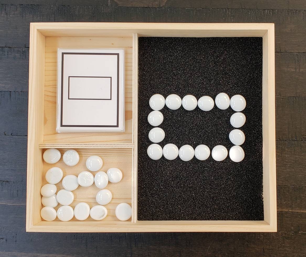 Shapes Sand Tray Fine Motor Skills Gift for Kids Montessori - Etsy