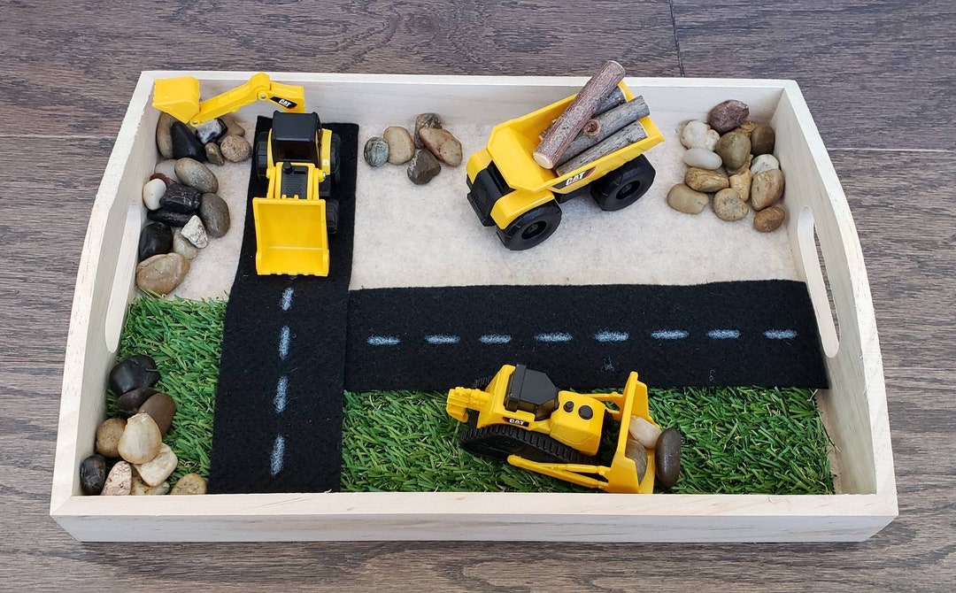 Truck Sensory Bin: Construction Math Activity Set - Etsy Australia