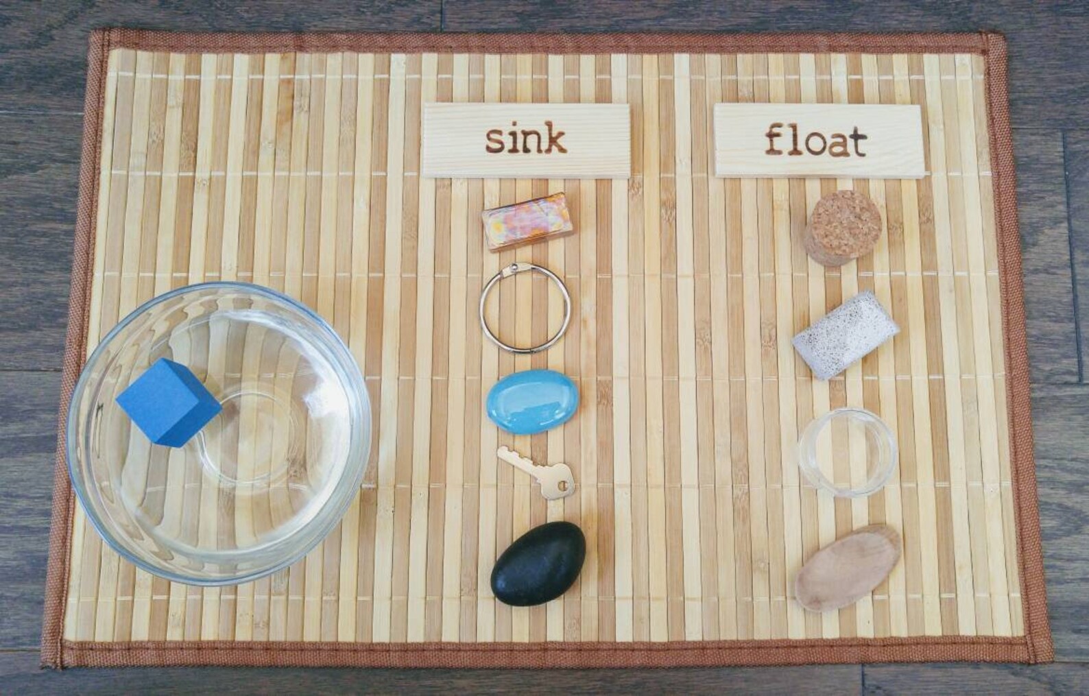 Sink Float Sorting Set Montessori Object Classification T Etsy