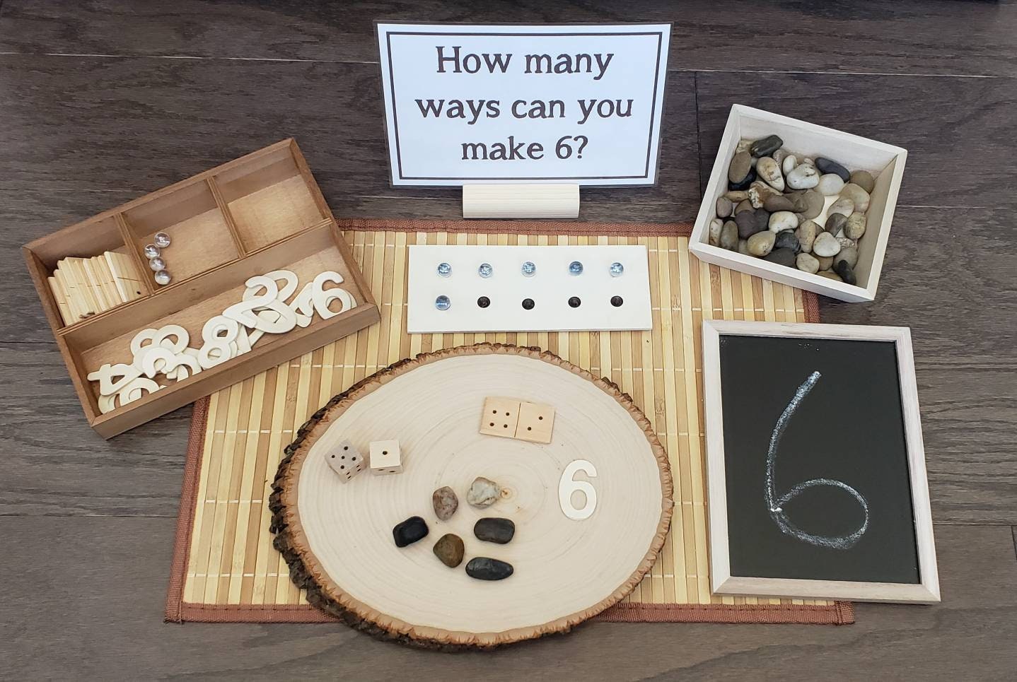 Loose Parts Number Exploration Math Activity Fine Motor | Etsy