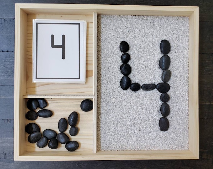 Montessori Math STEM Activity Set | Handmade Number Sense Kit | Loose ...