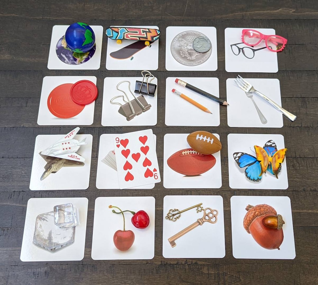 Object Picture Matching Game (#2) L Language Development Activity L ...