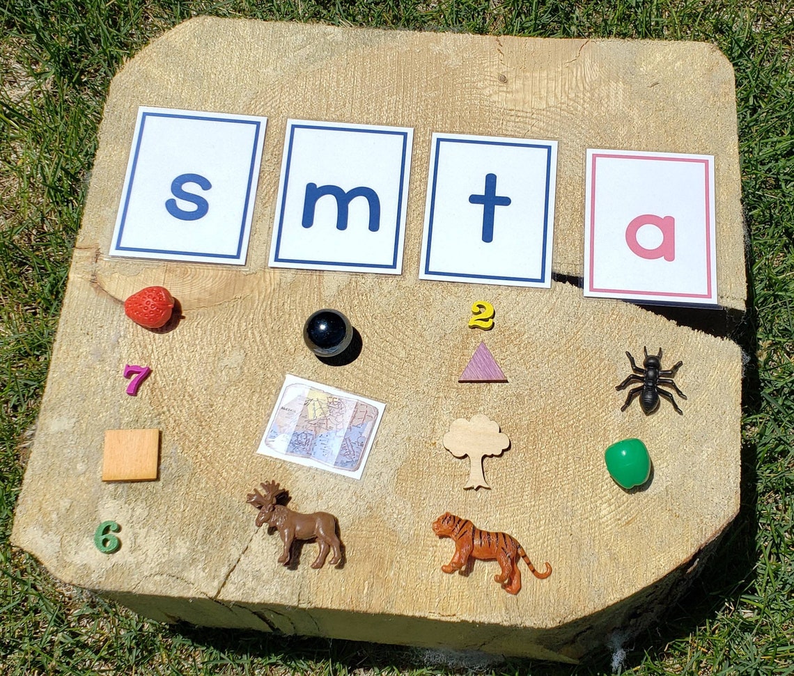 Montessori Objects/letter Matching Beginning Sounds Objects | Etsy