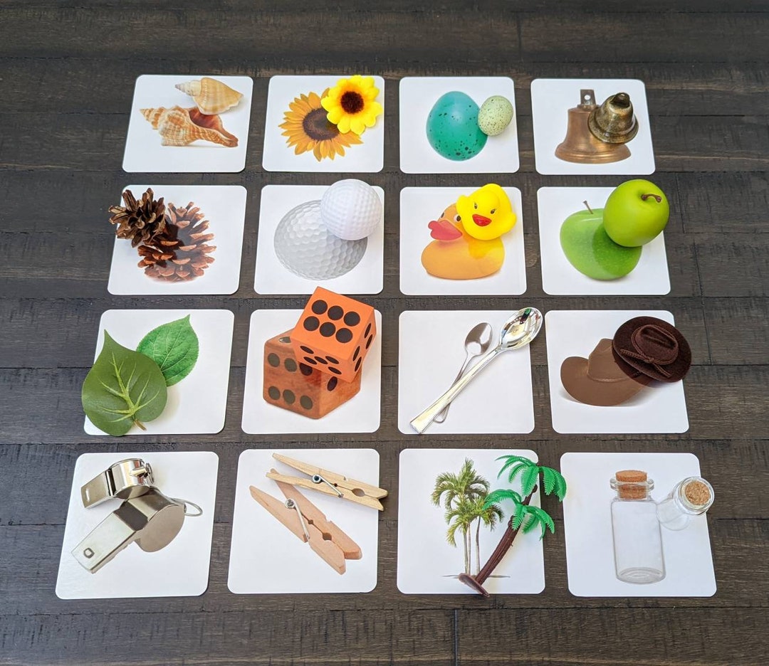 Picture Object Matching #1, Picture Recognition, Kids Gift, Montessori ...