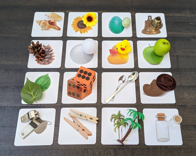 Picture Object Matching 1, Picture Recognition, Kids Gift, Montessori ...