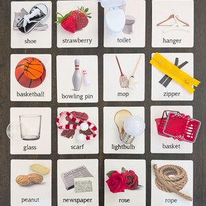 Object Picture Matching Game (#4) L Language Development Activity L ...