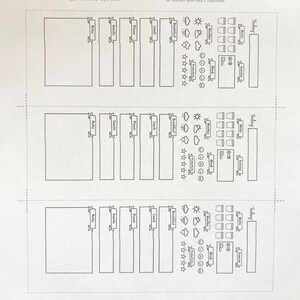 SKINNY MINI Happy Planner Digital Printable - Daily Tracker Weather ...