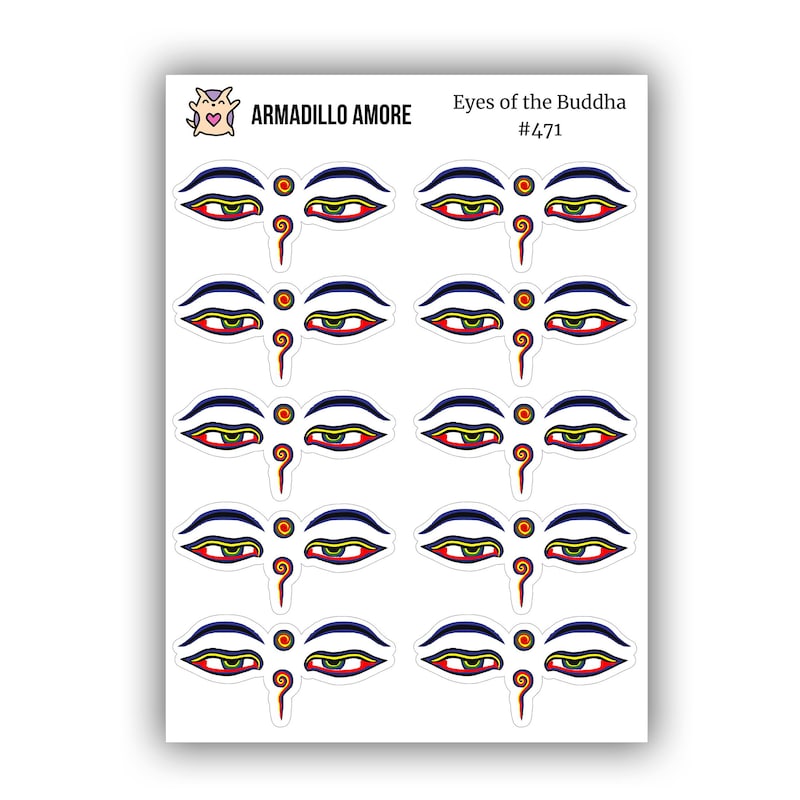 Buddhism Stickers - Etsy