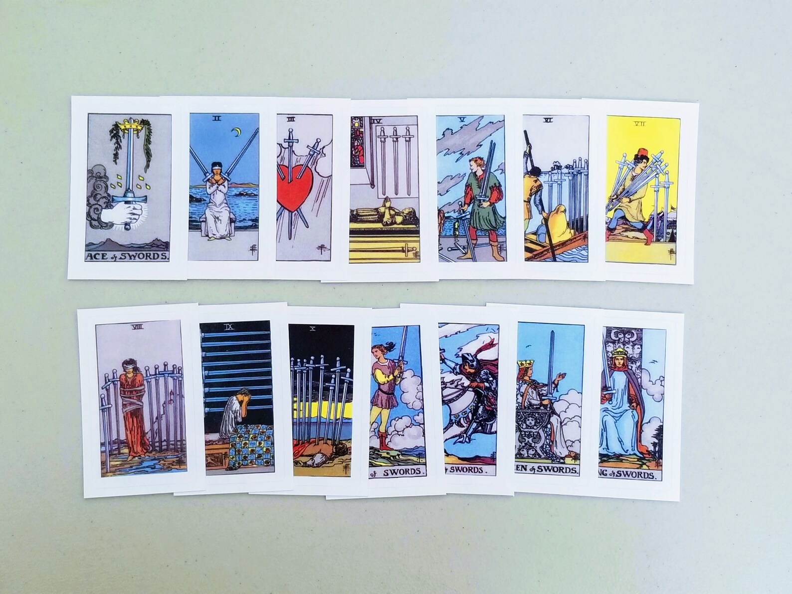 Tarot Card Stickers 2.5 Inch standard Size Tarot Sticker | Etsy