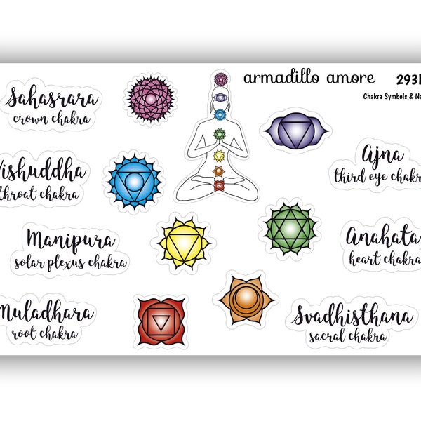 Chakra Labels - Etsy
