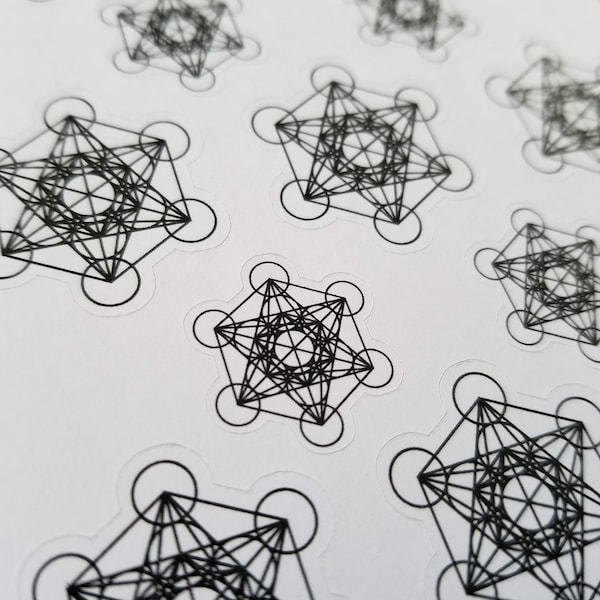 Sacred Geometry Sticker - Etsy
