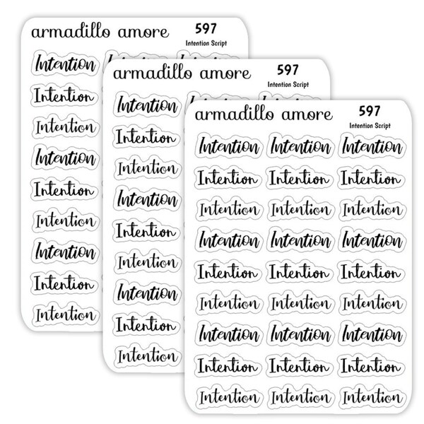 Intention Cards - Etsy